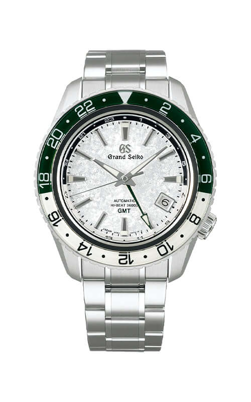 Grand Seiko 9R Spring Drive GMT SBGE253G Bandiera Jewellers